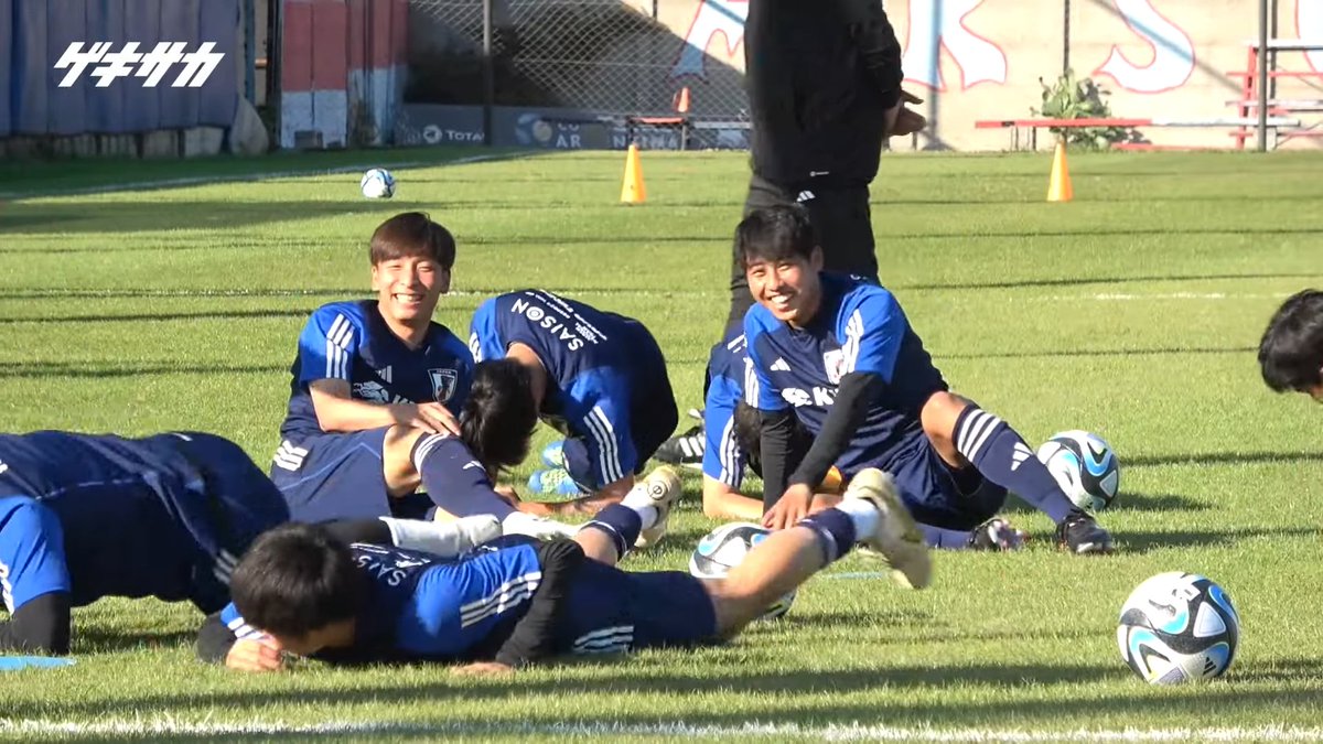 𝙈𝙞𝙠𝙖🧋٩(ˊᗜˋ*)و on Twitter: "ゲキサカのU-20日本代表の練習動画に大感謝😭 冒頭15分以降は非公開だけど、最初の仲良いバランス練習を見れて嬉しい 🥺みんな可愛いね ...