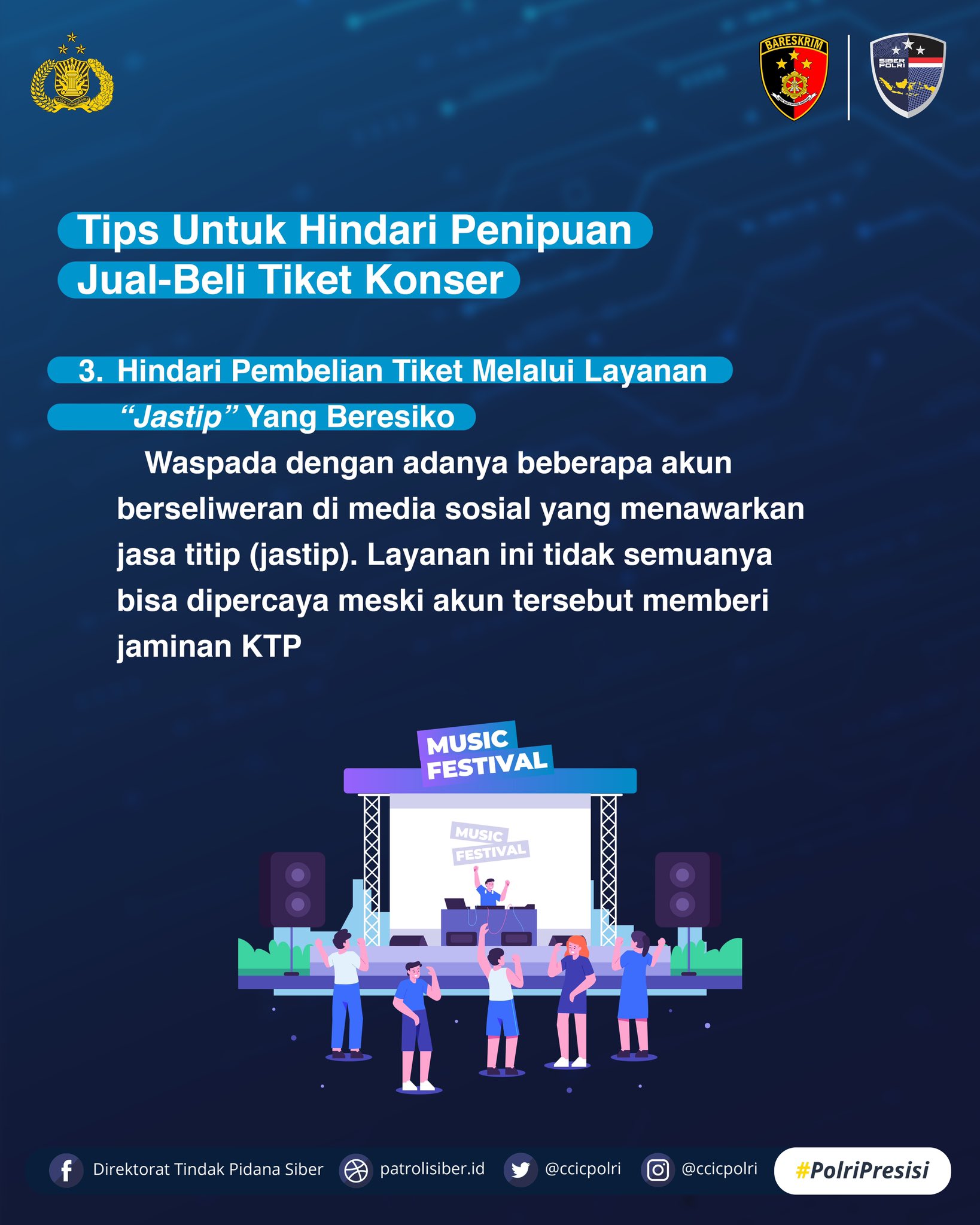Direktorat Tindak Pidana Siber Bareskrim Polri (@CCICPolri) / Twitter