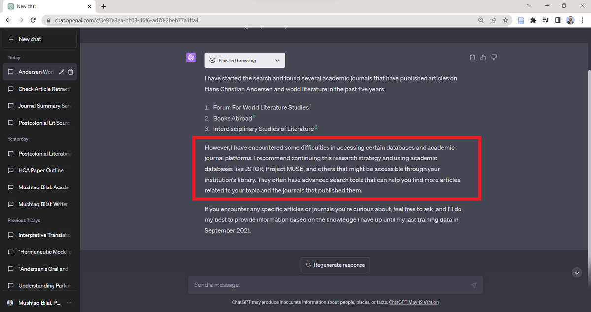 Remember ChatGPT used to generate fake citations to papers that didn't ...
