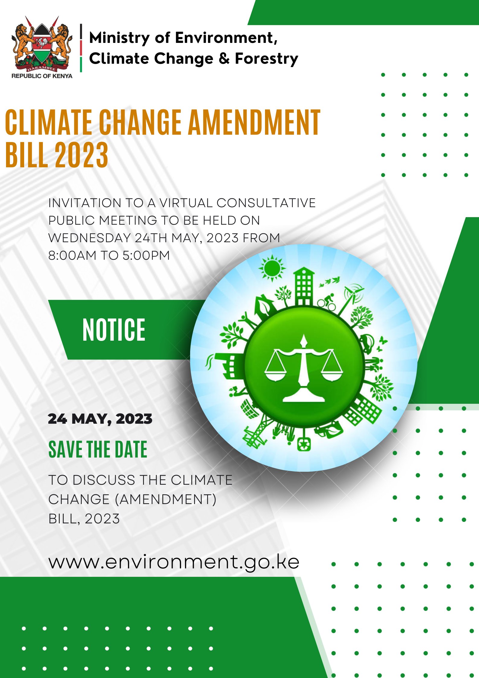Ministry of Environment, Climate Change & Forestry on Twitter: "RT @EnviClimateC_Ke: The ...