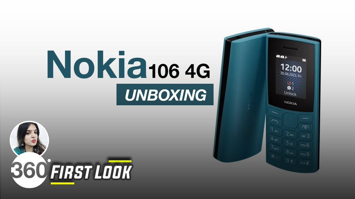 Gadgets 360 on Twitter: "Nokia 106 4G unboxing and first look: Built-in UPI payment, wireless FM ...