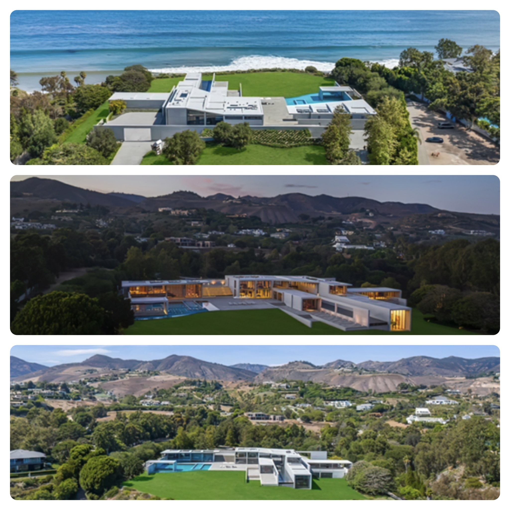 Shaquille Omari on Twitter: "Beyonce and Jay-Z's new Malibu mansion, according to TMZ. • The ...