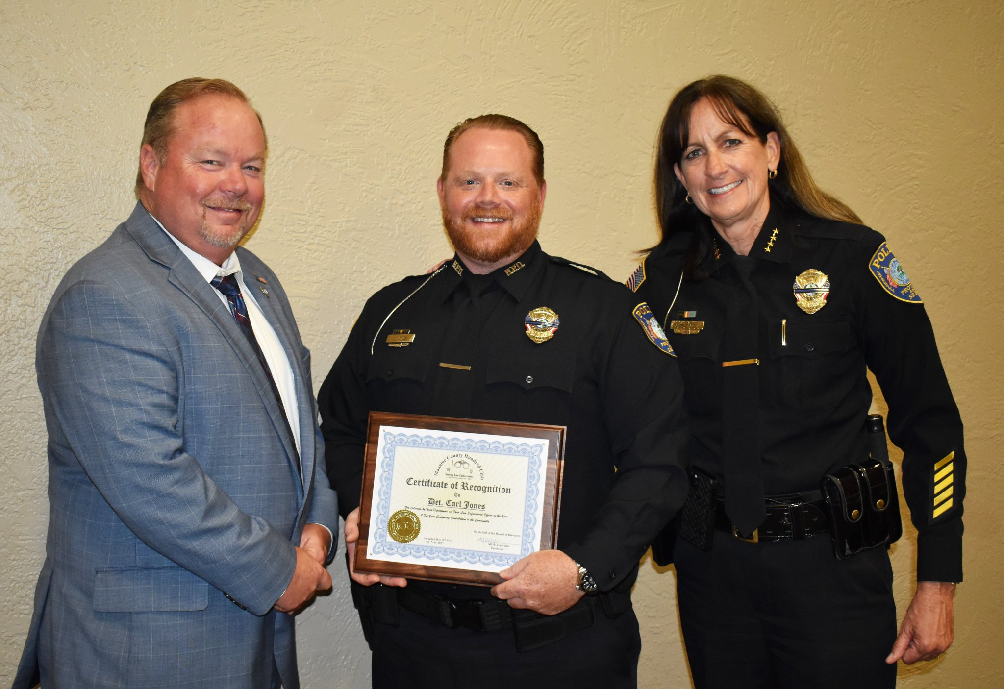 Bradenton Police on Twitter: "The Manatee Hundred Club celebrated officers from 9 agencies that ...