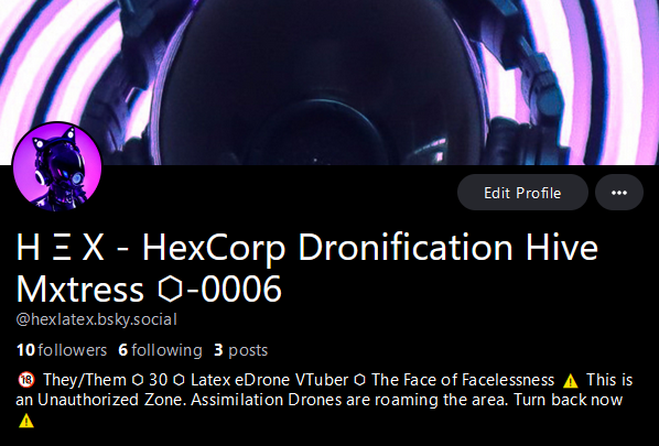 H Ξ X - HexCorp Dronification Hive Mxtress ⬡-0006 on Twitter: "I am on Website
