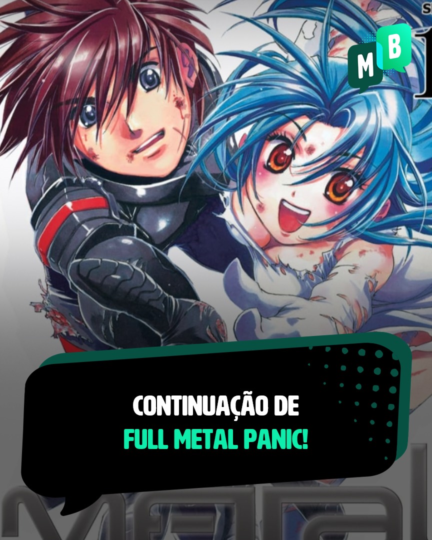 Mangás Brasil on Twitter: "A Kadokawa divulgou que a série de light novels Full Metal Panic!, de ...