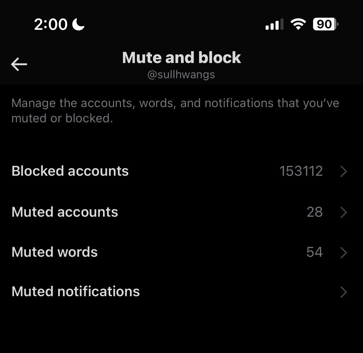 madi ⋆ on Twitter: "the fact that my block list is 4 ppl and it’s ...