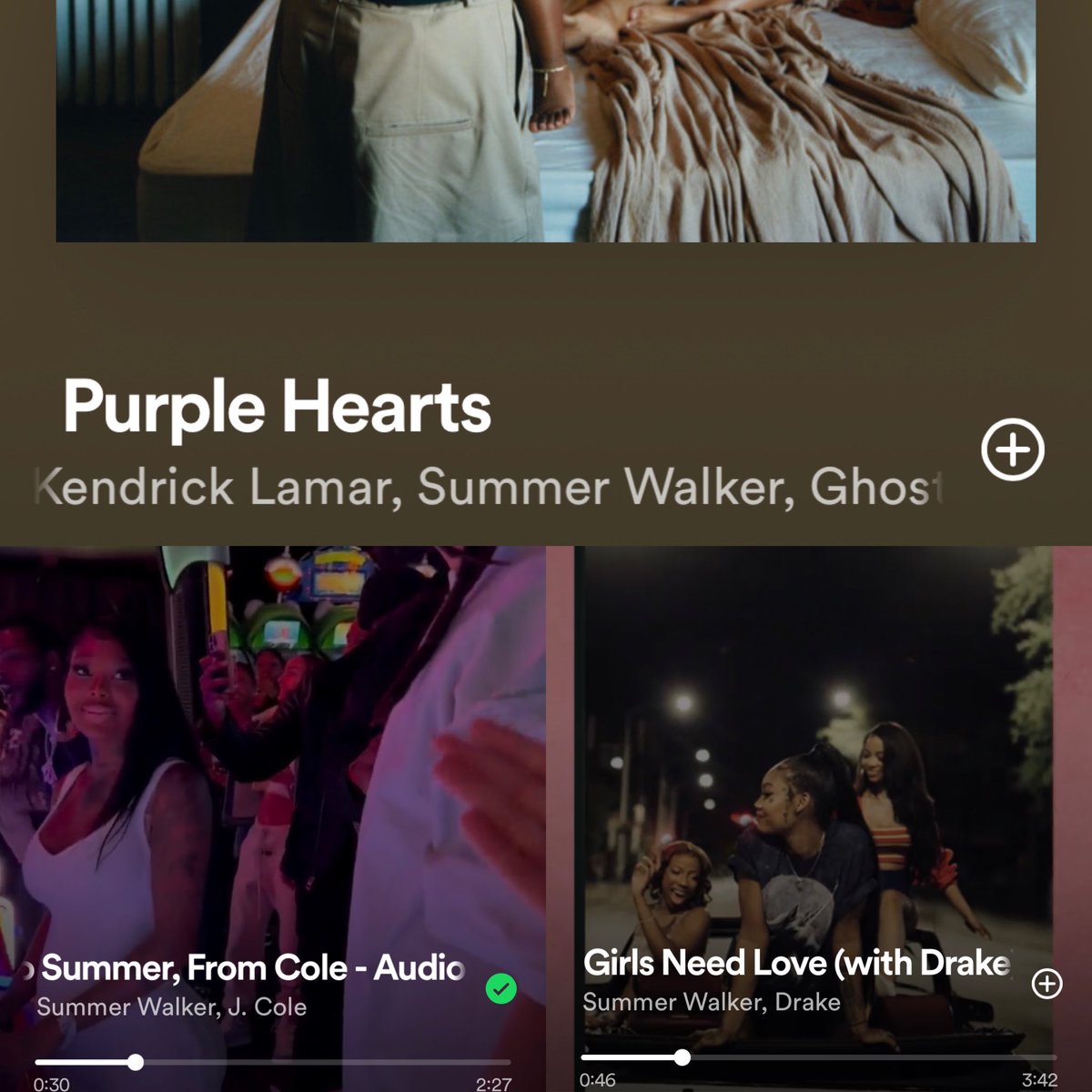 Rap301 on Twitter: "Summer Walker Has Now Made A Song With J. Cole, Kendrick Lamar And Drake 🐐🐐🐐 ...