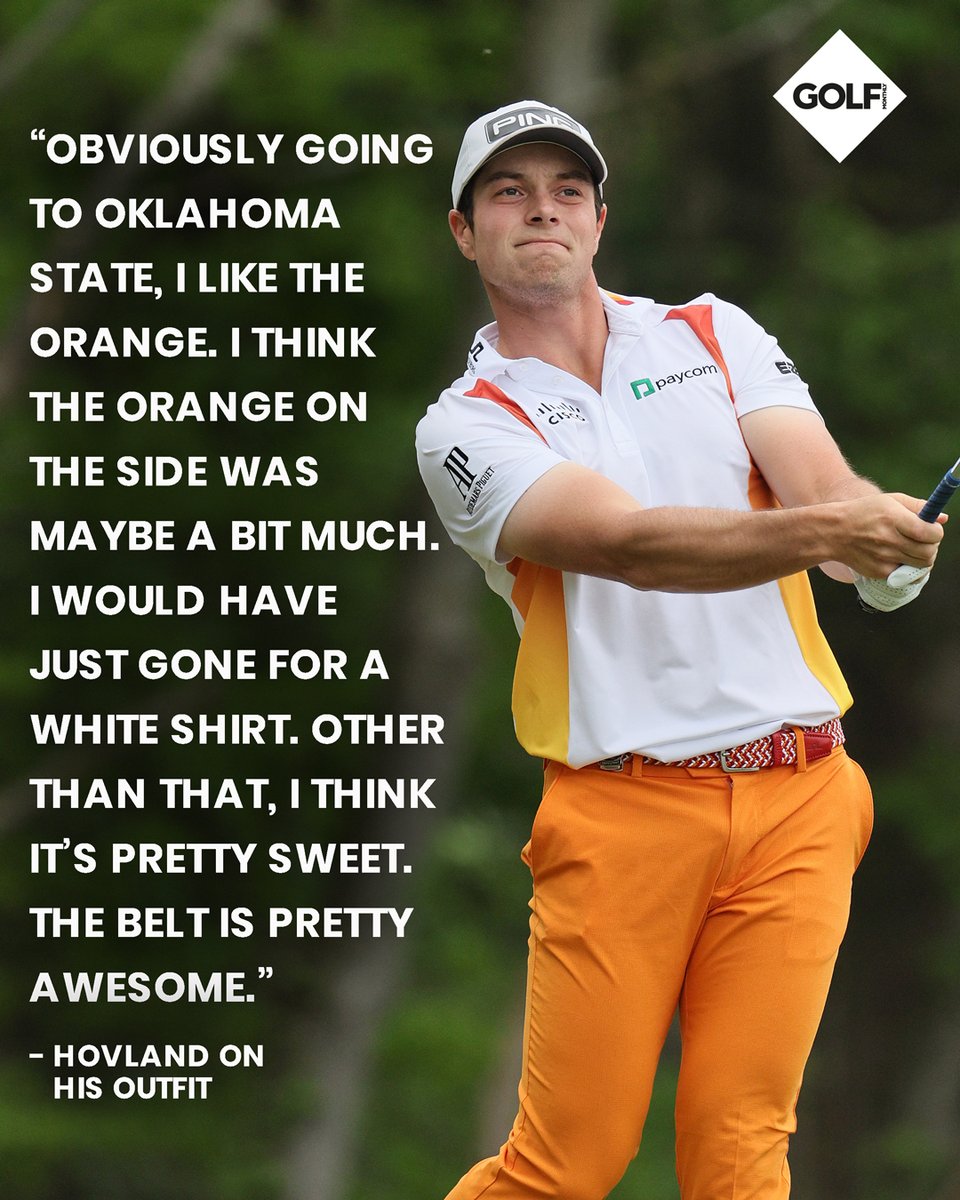 Golf Monthly On Twitter Huge Fan Of Viktor Hovland Rating His J