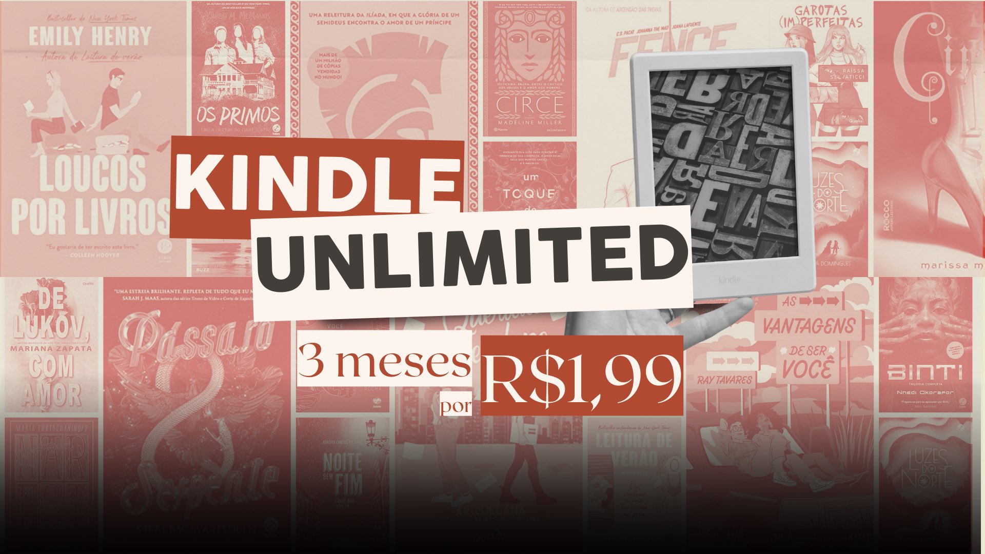 Litteraverso on Twitter: "KINDLE UNLIMITED 3 MESES POR R$1,99 🚨 • Leia pelo dispositivo Kindle ...
