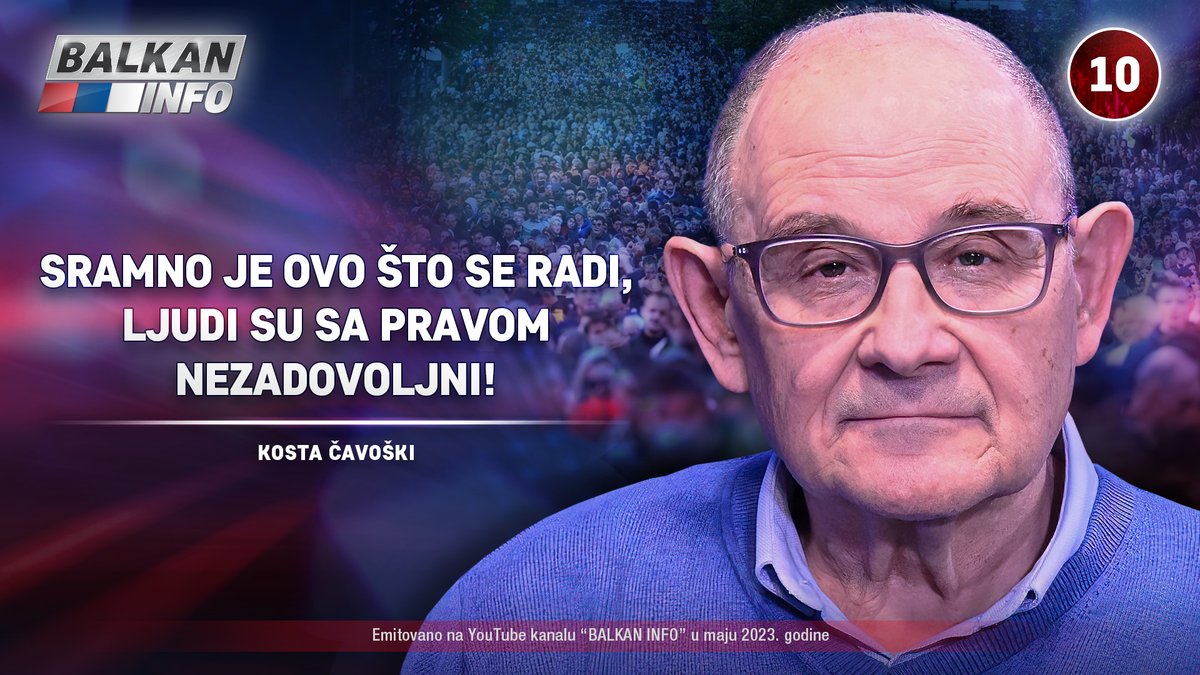 Balkan INFO on Twitter: "Gost emisije "Intervju" bio je prof. dr Kosta Čavoški, akademik SANU i ...