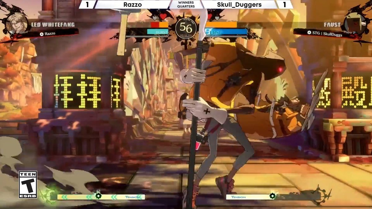 This crazy KO from April's Guilty Gear -Strive- Fight Nights must be ...