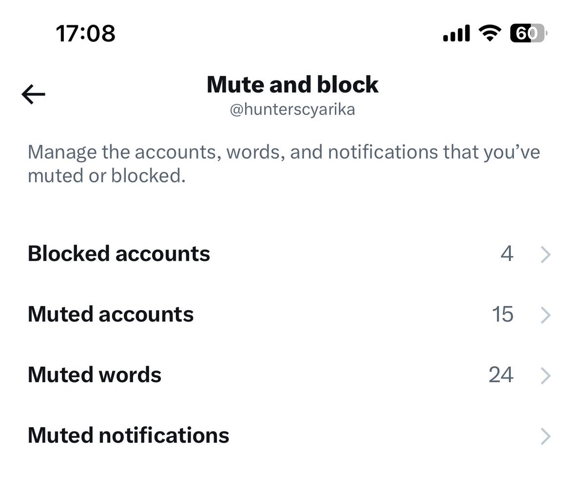 madi ⋆ on Twitter: "the fact that my block list is 4 ppl and it’s ...