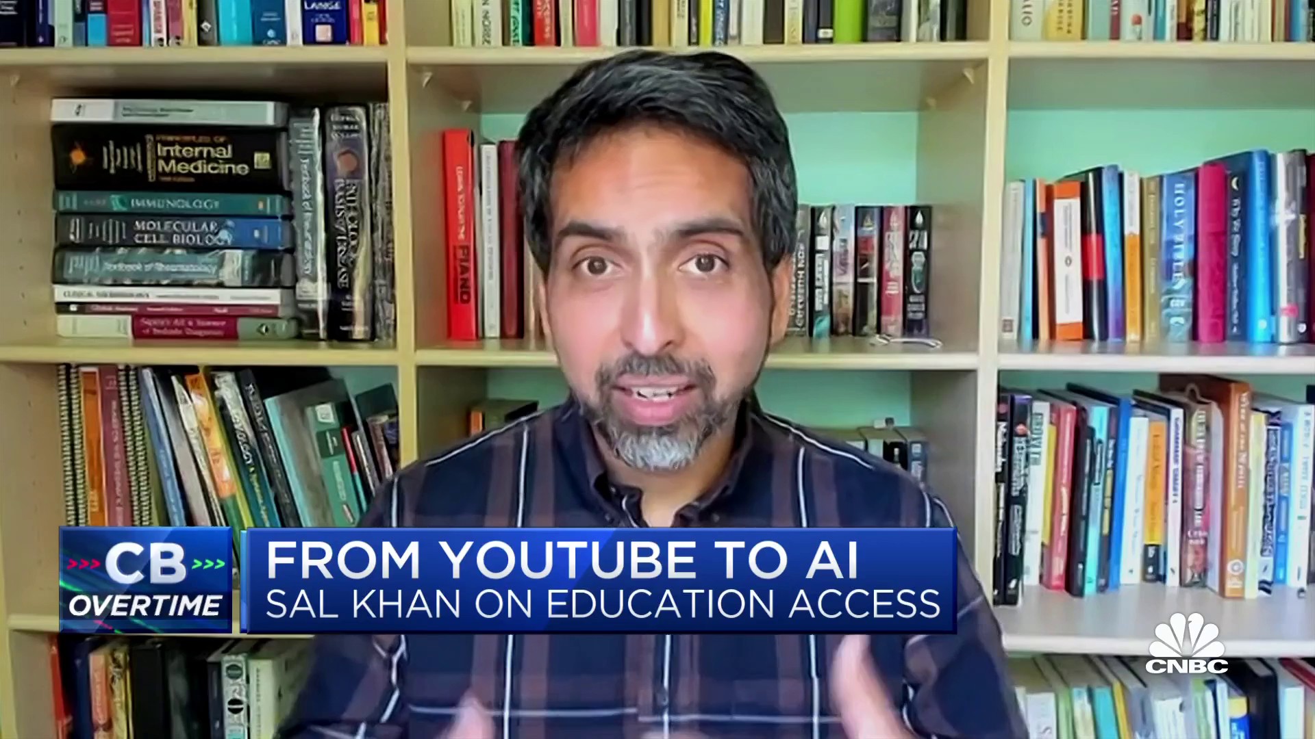 CNBCOvertime on Twitter: "We ask Khan Academy's Sal Khan about the ...