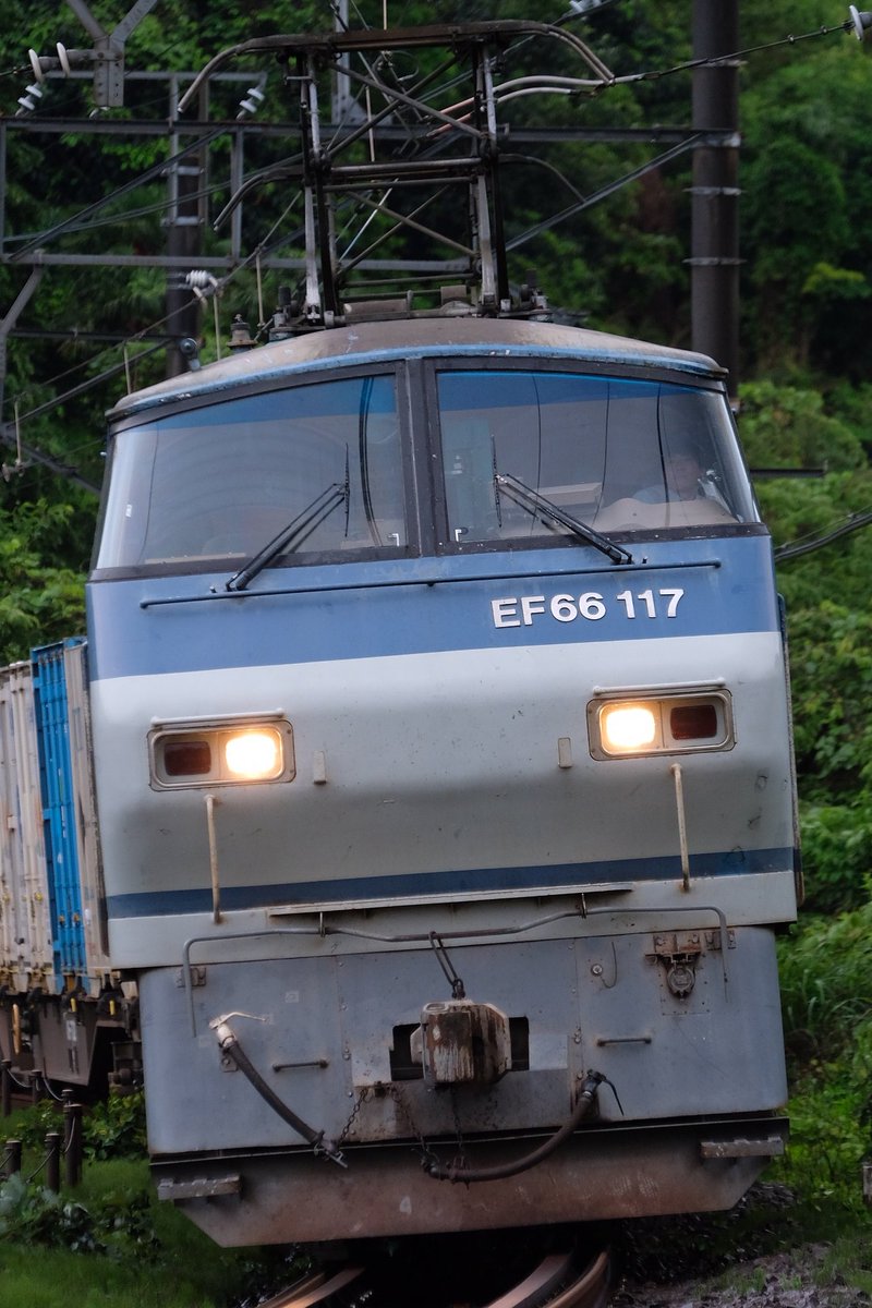 交通 on Twitter: "2023年5月20日 5086レ EF65 2101 66レ EF66 117 サンライズEXPRESS 70レ EF210 16 米神踏切にて撮影しました ...