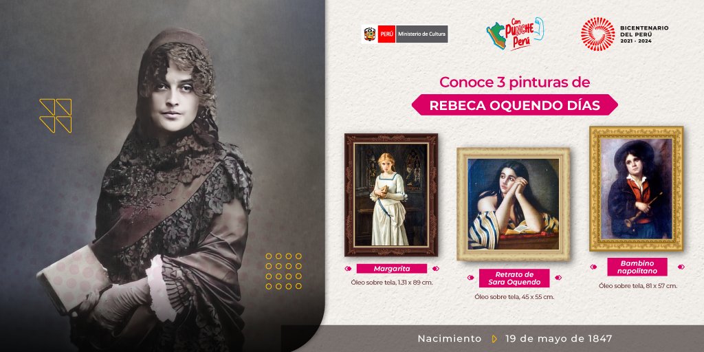 Bicentenario Perú on Twitter: "¿Sabes quién fue María Julia Rebeca Oquendo Días? Aquí conocerás ...