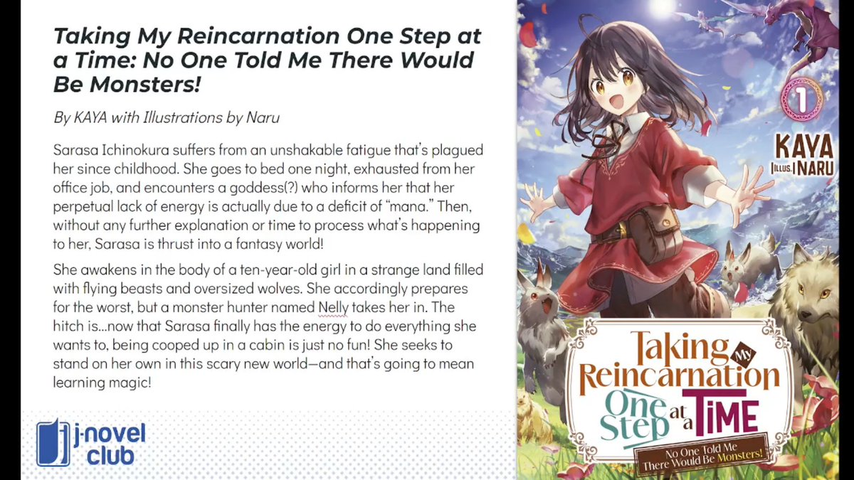TheOASG on Twitter: "J-Novel Club has announced on their Twitch stream ...