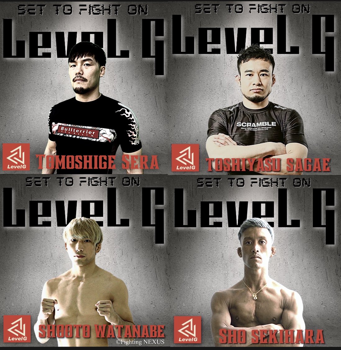 Level-G on Twitter: "📣6月11日Level-Gアマチュア申込締切まであと2日！！ 珠玉のグラップラーが集う“Level ...