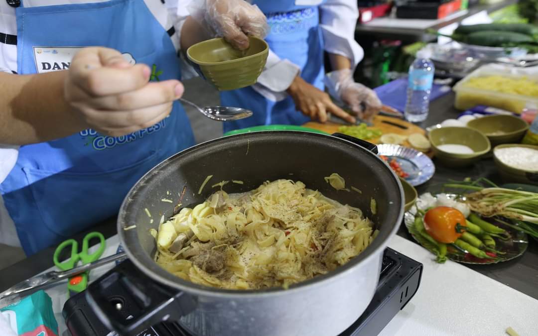 Philippine News Agency on Twitter: "The participants used labong or bamboo shoots, which the ...