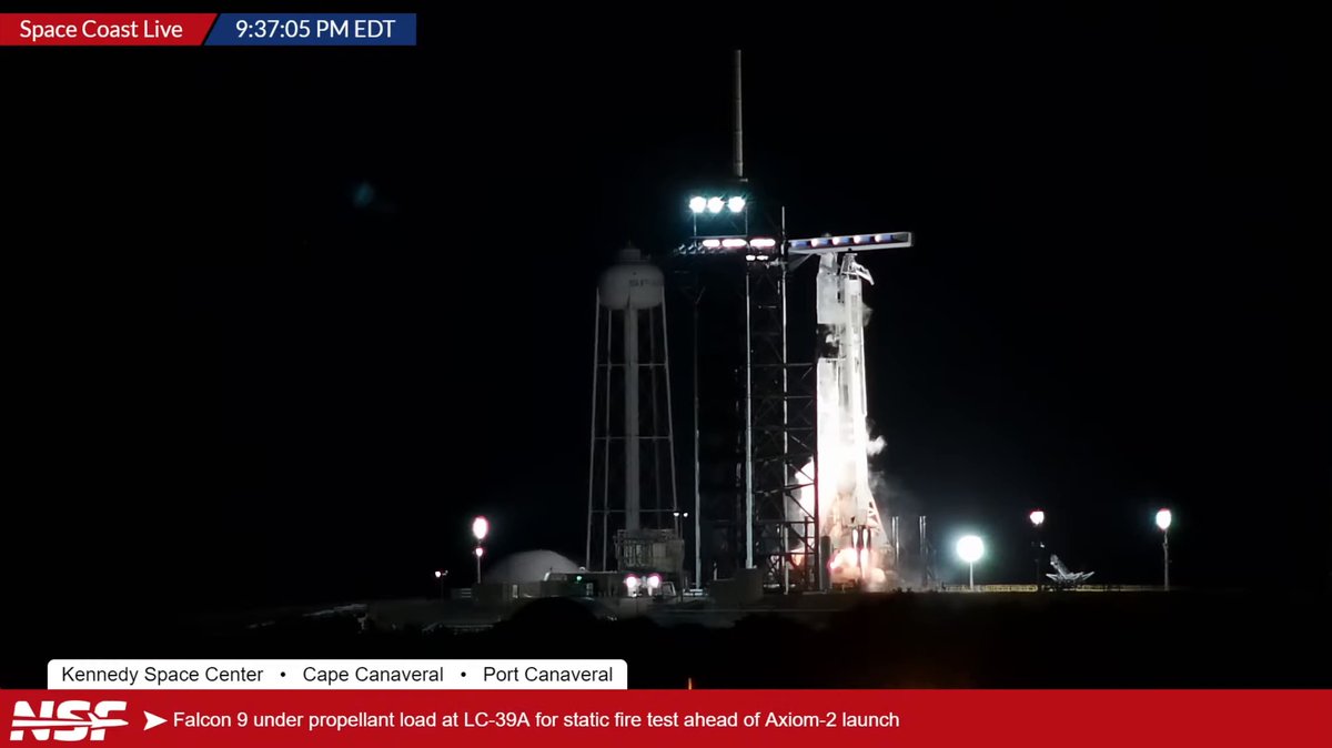 Chris Bergin Nsf On Twitter Static Fire Spacex Falcon 9 B1080