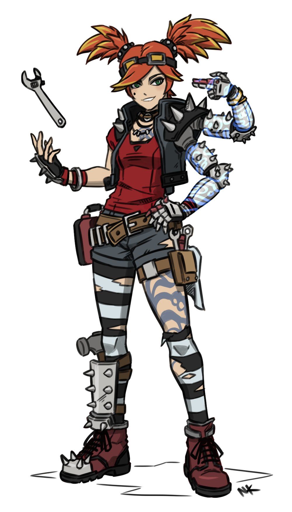 Borderlands 2 Angel Concept Art Tiny Tina Borderlands Three Vintage Da