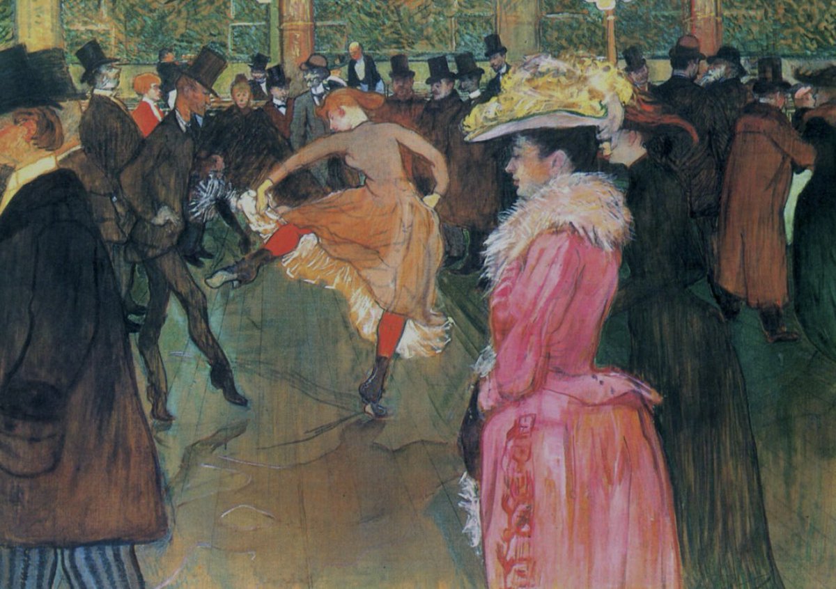 1/ A nexus of the Parisian Satanic Symbolist scene we began mapping in ...