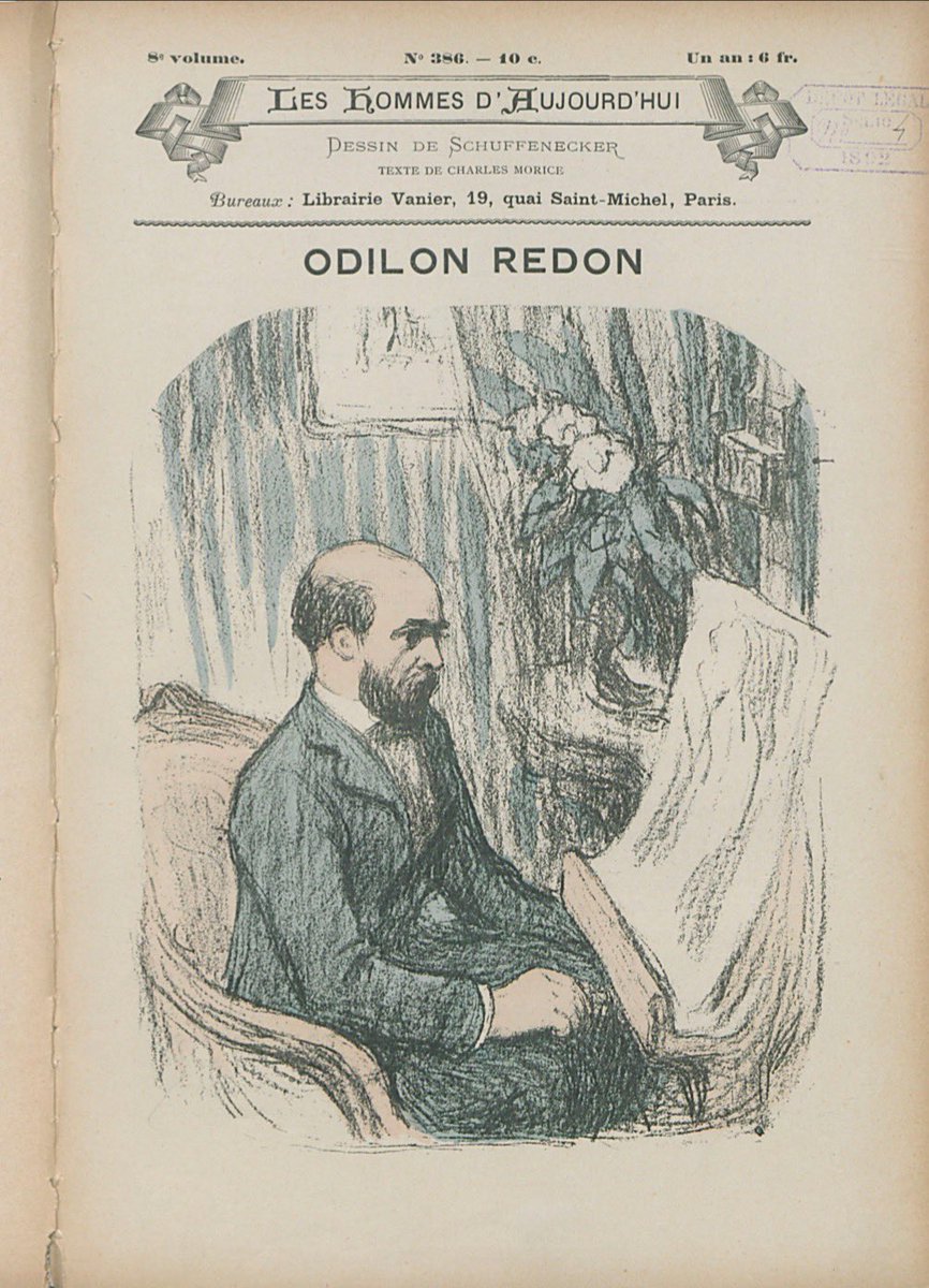 1/ A nexus of the Parisian Satanic Symbolist scene we began mapping in ...