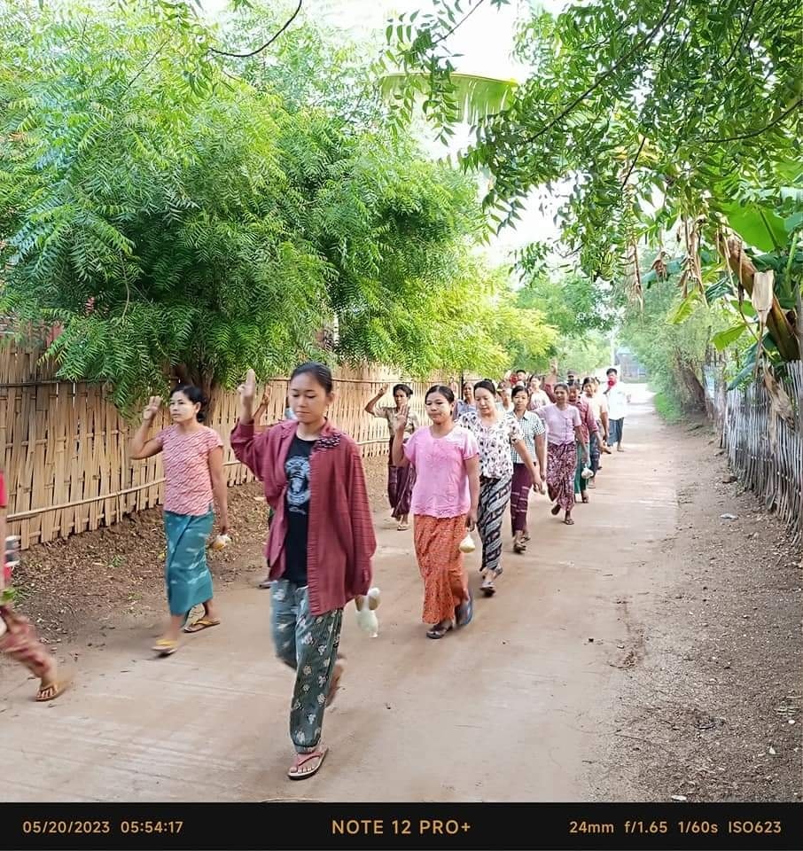 Khit Thit Media On Twitter ယင်းမာပင် မြောက်ခြမ်း သပိတ် အင်အားစုများက