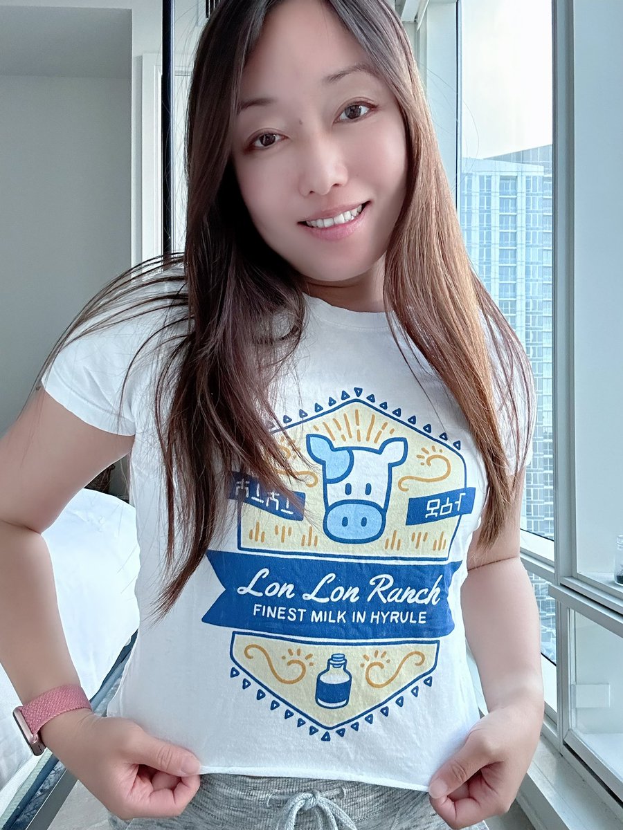 Krysta Yang on Twitter: "Wearing my new Lon Lon Ranch shirt for our Tears of the Kingdom stream ...
