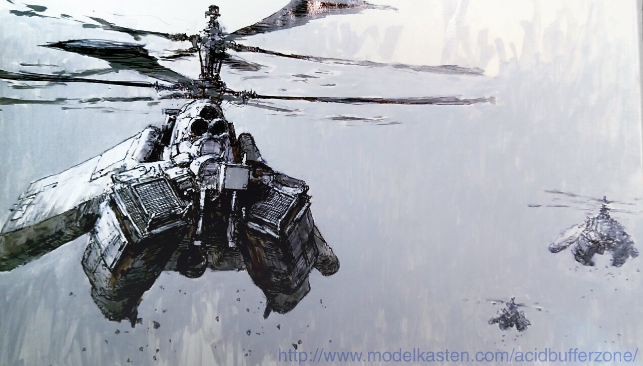 Helicopter Gunship Concept Art