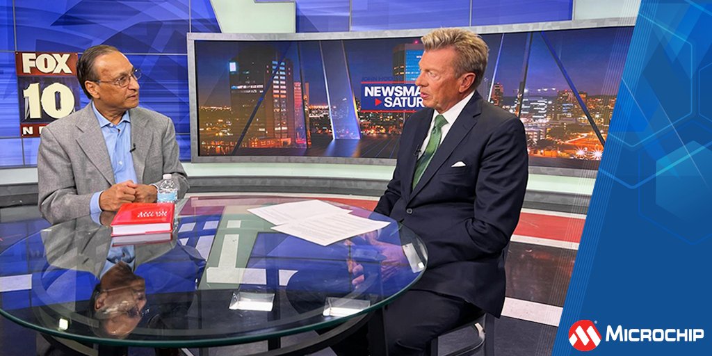 MicrochipTech on Twitter: "Tune in to John Hook’s Newsmaker Saturday on @FOX10Phoenix tonight at ...