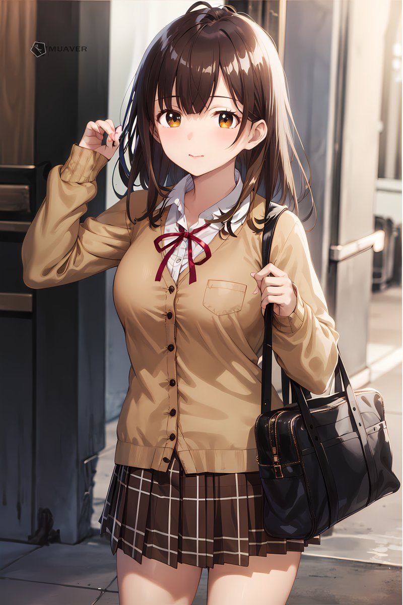 MuaverAI on Twitter: "Ogiwara Sayu | MuaverAI #pixiv #AIイラスト #Higehiro My Social: http://linktr ...