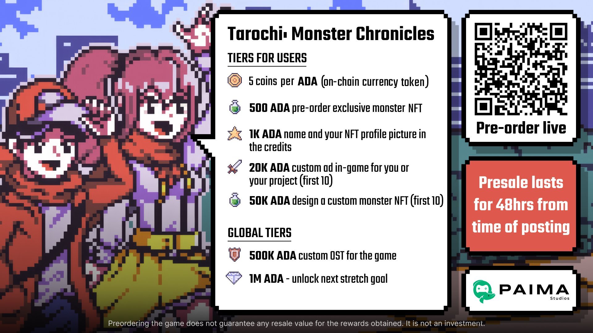 Paima Studios on Twitter: "You can participate in the pre-order through the address below Get ...