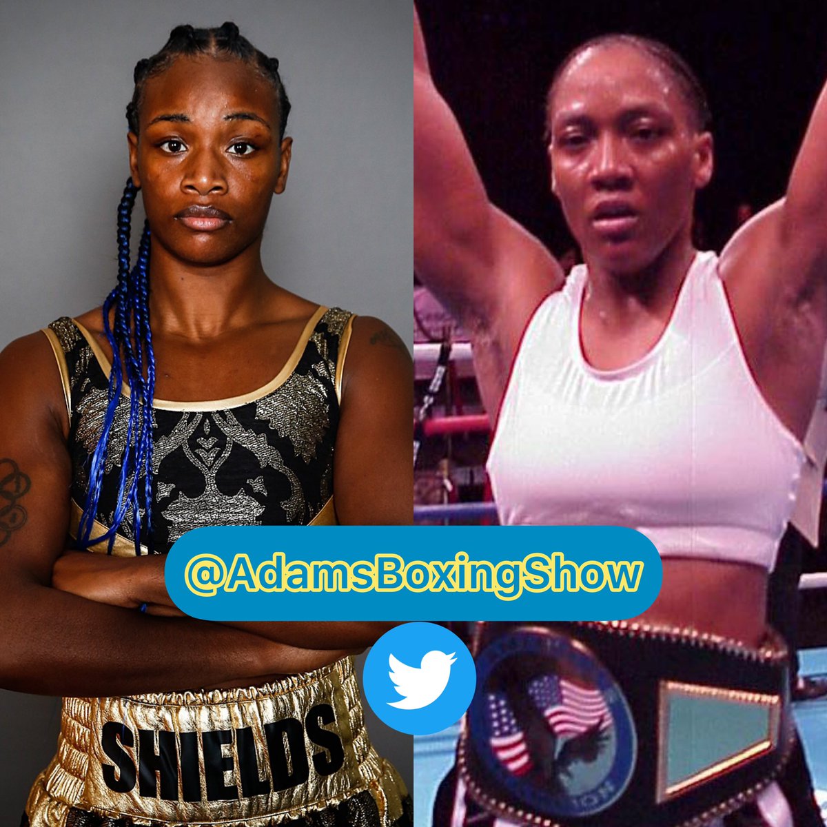 Adams Boxing Show on Twitter: "Claressa Shields vs Ann Wolfe. Claressa calls herself the “GWOAT ...