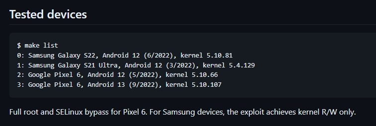 HackGit on Twitter: "CVE-2022-20421 Privilege escalation exploit from unstrusted_app for Android ...