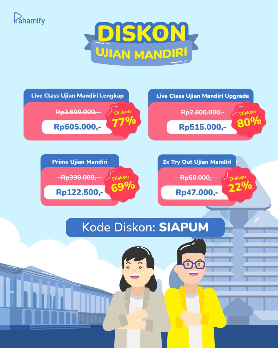 #TaklukkanUTBK Bareng Pahamify on Twitter: #TaklukkanUTBK Bareng Pahamify on Twitter: