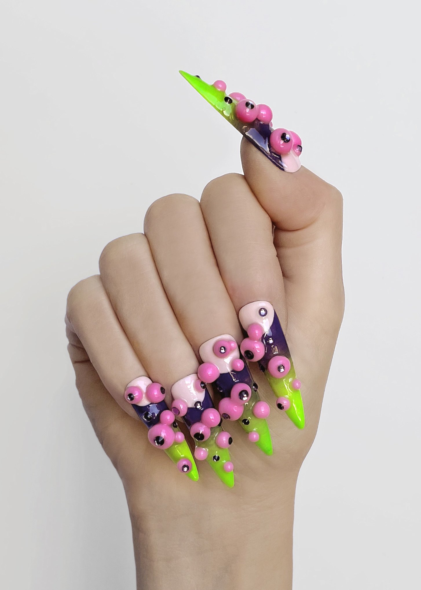 Nail Art Drag Racing