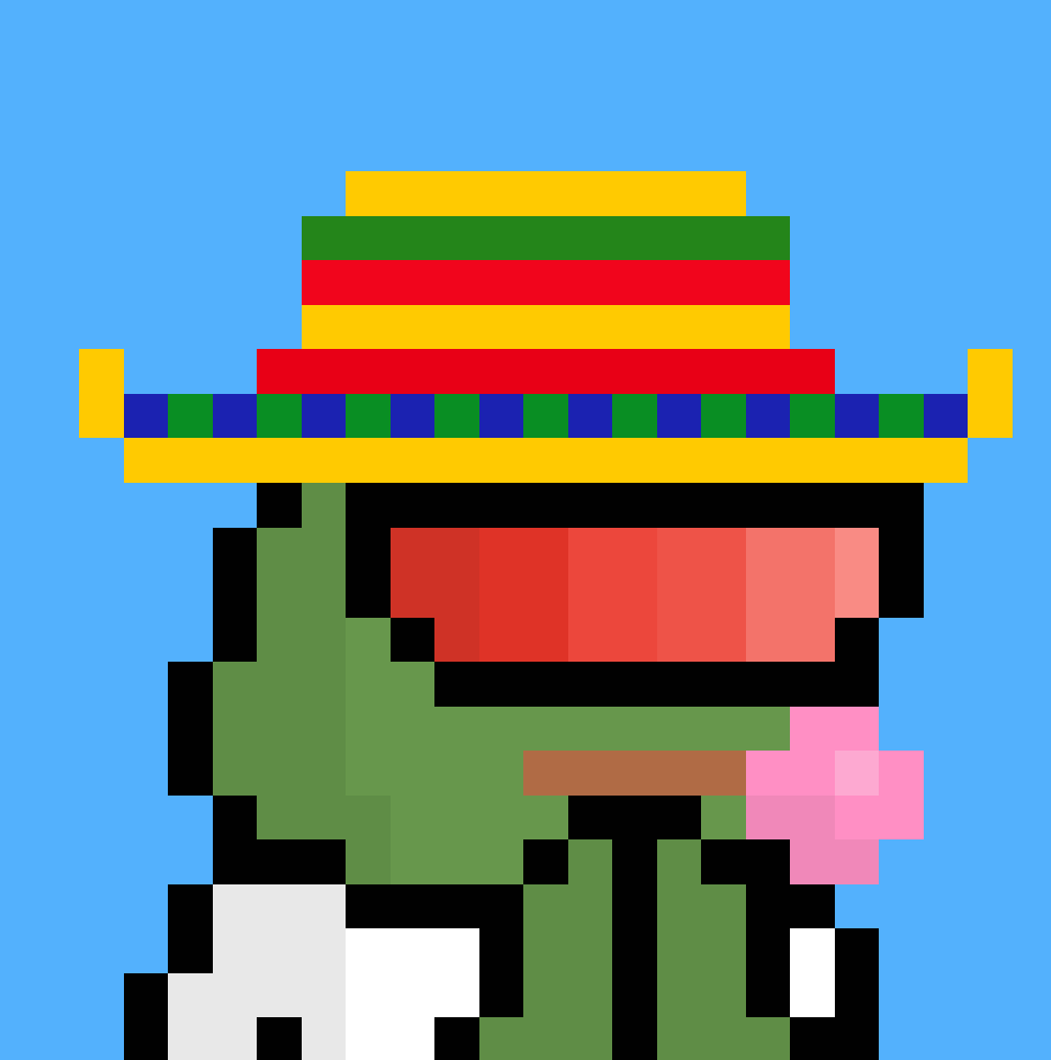LOLMowse on Twitter: "Finally got the Soy Pepe twin to my Pixel Pepe. I had minted this but ...