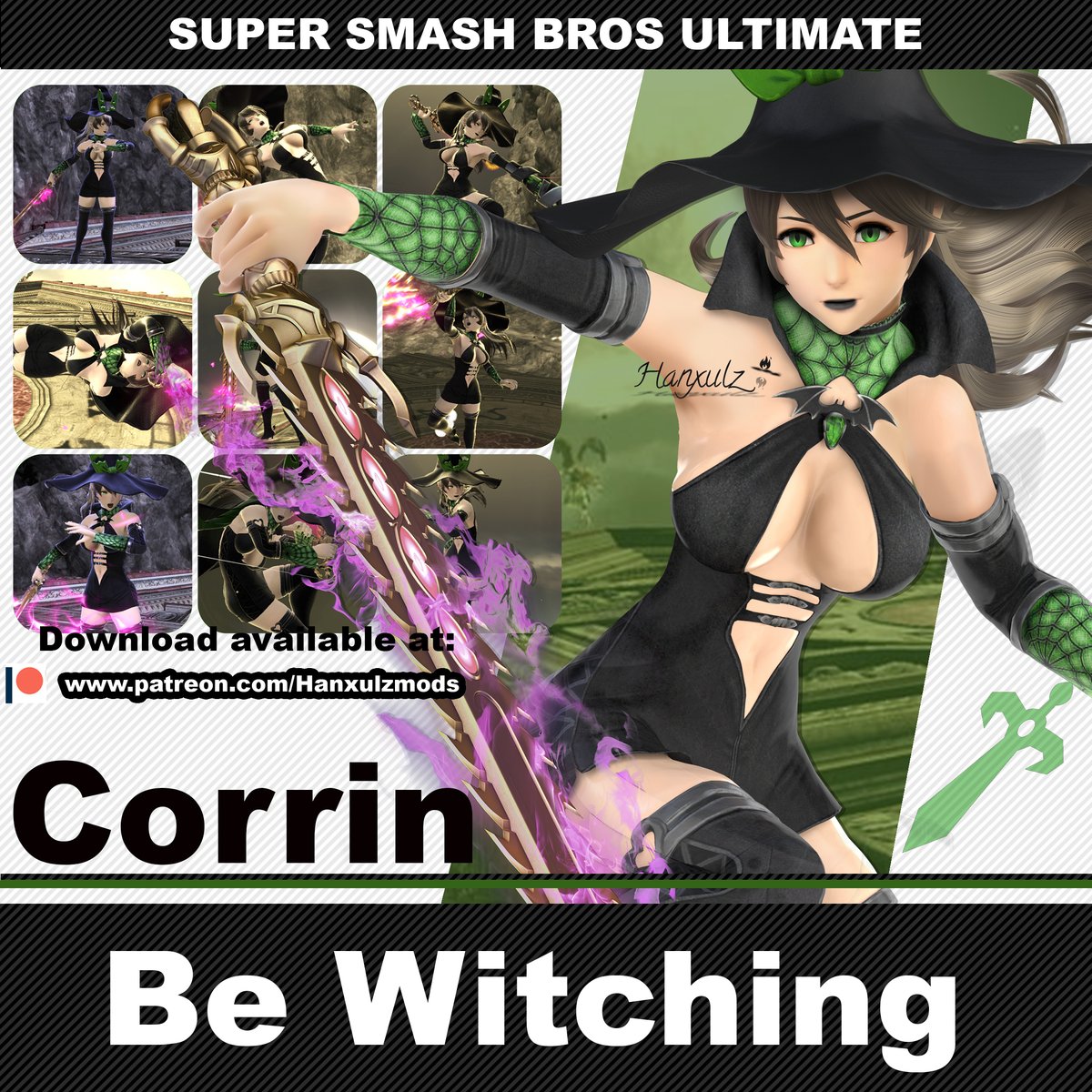 Hanxulz Ultimate Mods on Twitter: "SSBU Mod: Corrin.F (Be Witching) Download Available here ...