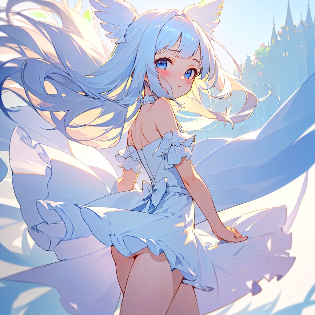 omiso on Twitter: "#AIArt #AIイラスト #AI術師さんと繋がりたい #AIイラスト好きさんと繋がりたい 白髪美少女ロリ 3,4枚目 AI生成すごすぎる..."