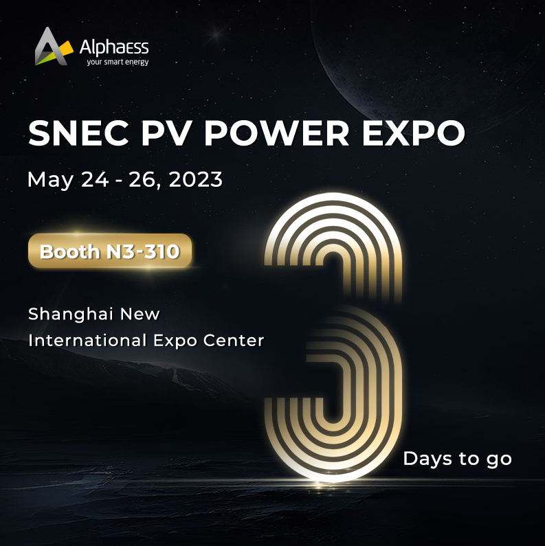 AlphaESS on Twitter: "3 days countdown to #SNEC2023, one of the largest PV & #EnergyStorage ...