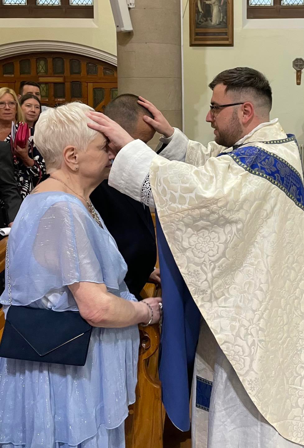 Catholic Priest Blessing