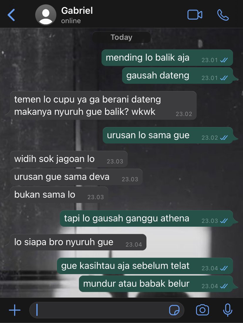 𝐍𝐀𝐍𝐀. on Twitter: "006: alesan gajadi dateng"