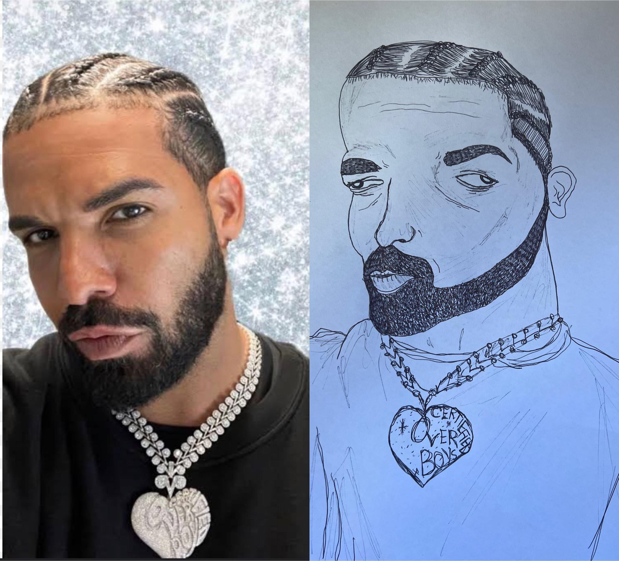 How To Draw Drake Nothing Was The Same