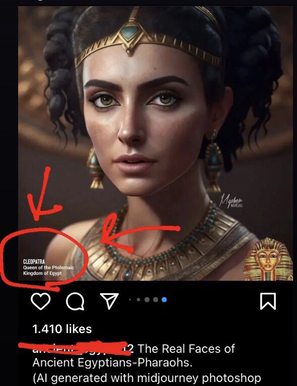 The Real Cleopatra Face