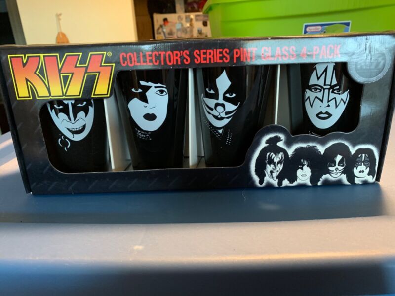 Kiss Collector On Twitter Pint Glasses Collectors Series Still In Box Itm