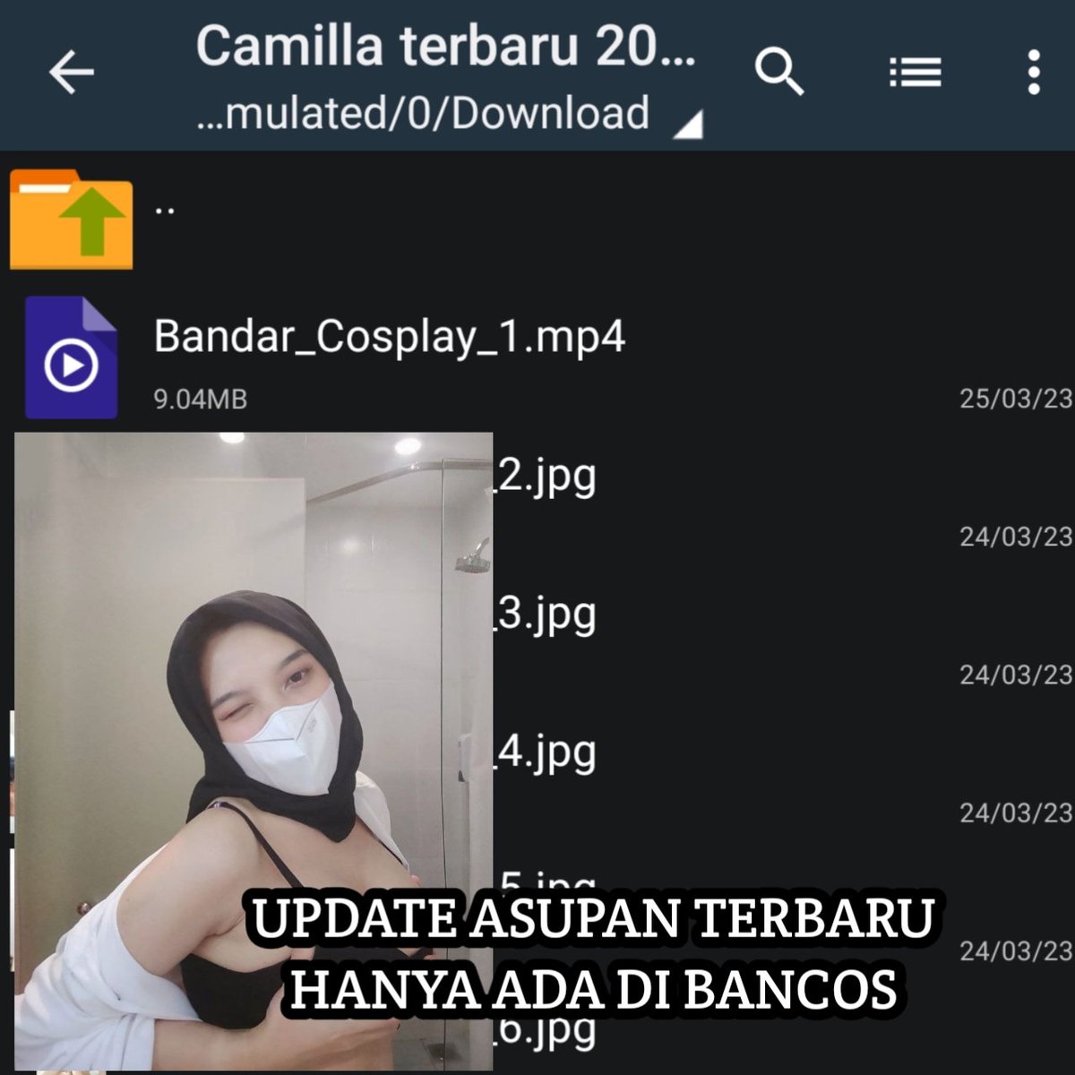 Bandar_Cosplay on Twitter: "Camilla terbaru 2023 Link download: https://go.paid4link.com ...