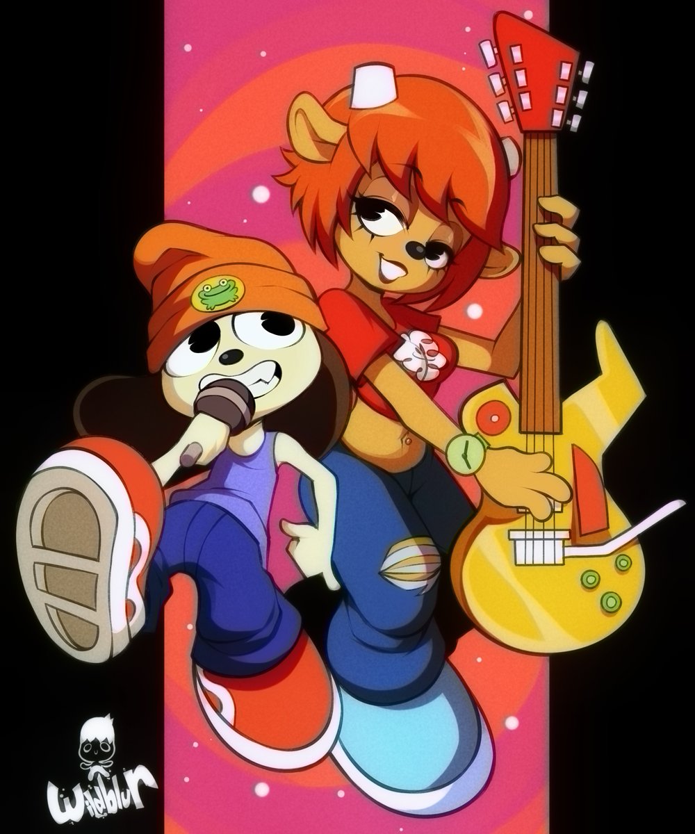 Elton🙄Portilho on Twitter: "RT @WildBlur: My Parappa and Lammy fan art in 2018 VS. Now in 2023"