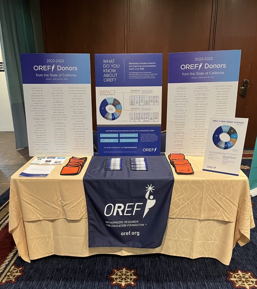 OREF on Twitter: "Attending the @COA_Ortho Annual meeting in Monterey, CA? Be sure to stop by ...
