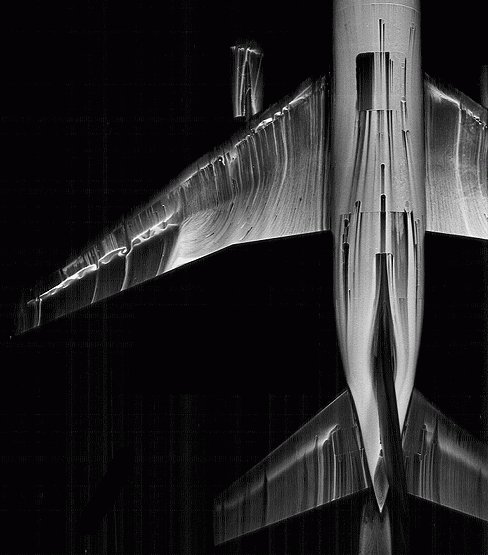 This is the Airbus BLADE laminar flow wing demonstrator, which flew in ...