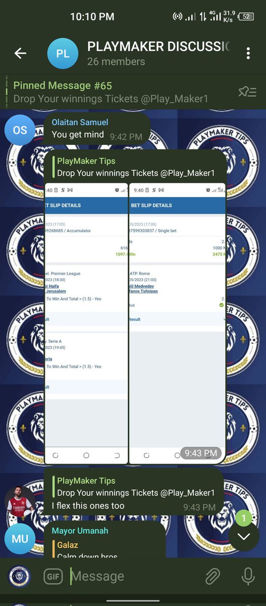 PlayMaker_Tips on Twitter: "Another winnings Tickets ⭐⭐⭐⭐⭐⭐"